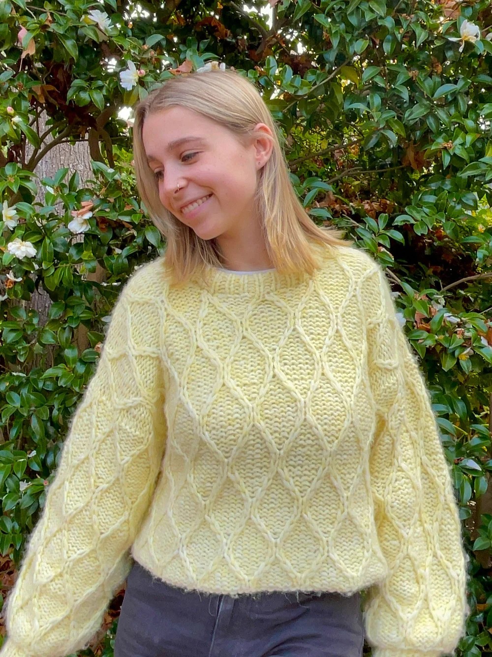 Yellow knitting patterns for Easter and spring - Knitandnote