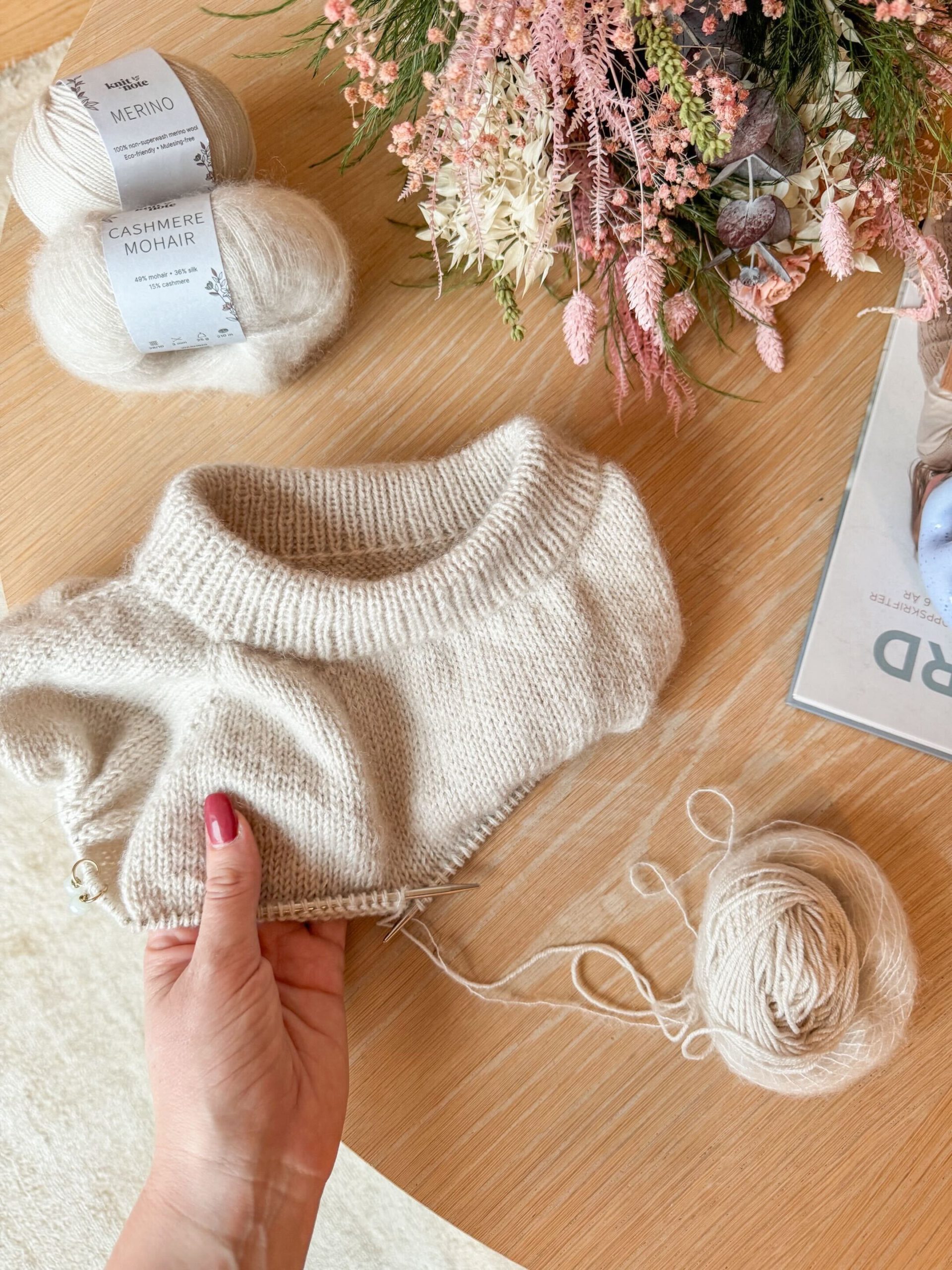 German Short Rows - Knitandnote