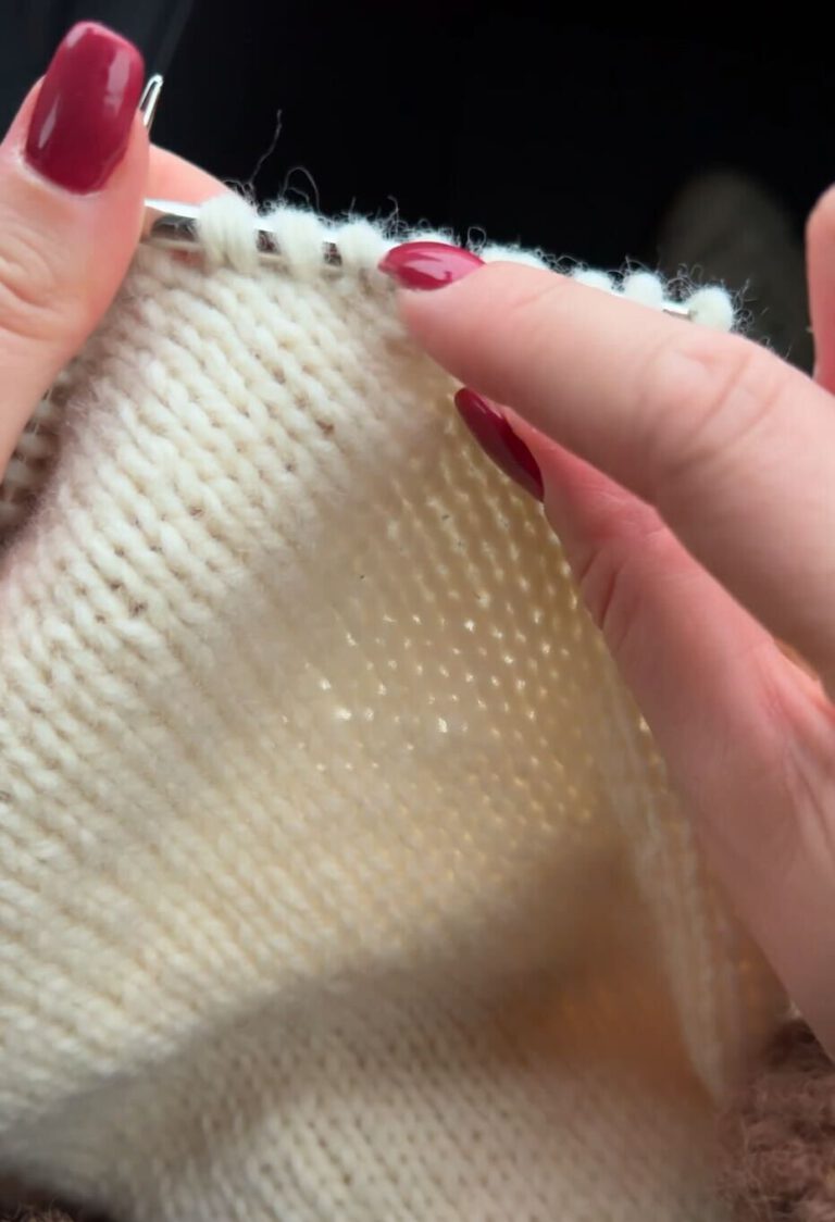 German Short Rows - Knitandnote